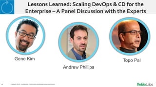 Lessons Learned: Scaling DevOps & CD for the Enterprise | PPT