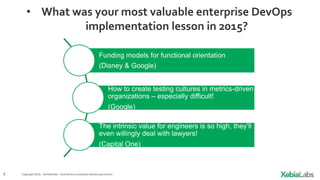 Lessons Learned: Scaling DevOps & CD for the Enterprise | PPT