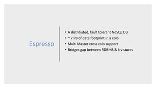 Scaling distributed data systems: A LinkedIn Case study | PPT