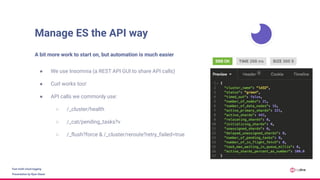 How LogDNA Scaled Elasticsearch on Kubernetes | PPT