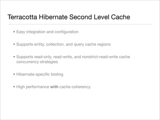 Scaling Hibernate with Terracotta | PPT