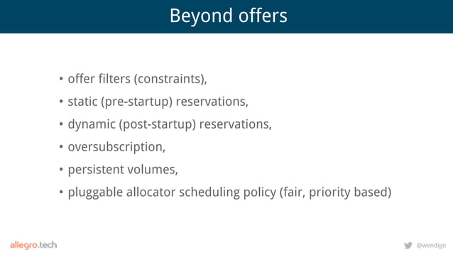 Scaling infrastructure beyond containers | PPT