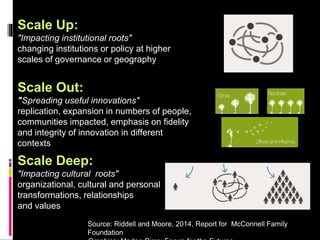 Different Ways to Scale Innovations | PPT