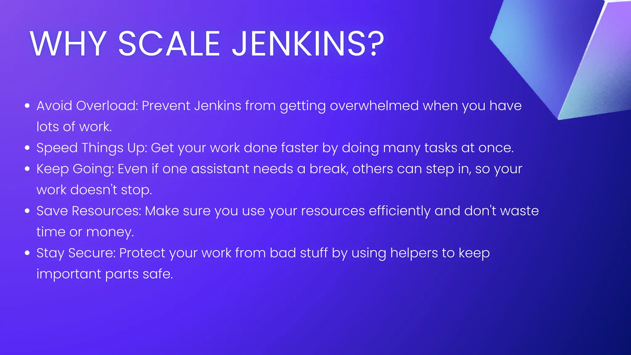 Scaling Jenkins Devops Presentation Ppt