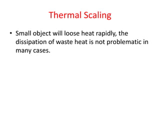 Scaling laws in mems | PPTX