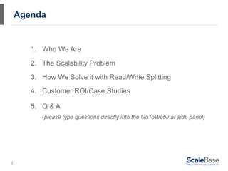 Scaling MySQL: Catch 22 of Read Write Splitting | PPT