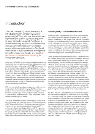 Sybase IQ ile Muhteşem Performans | PDF