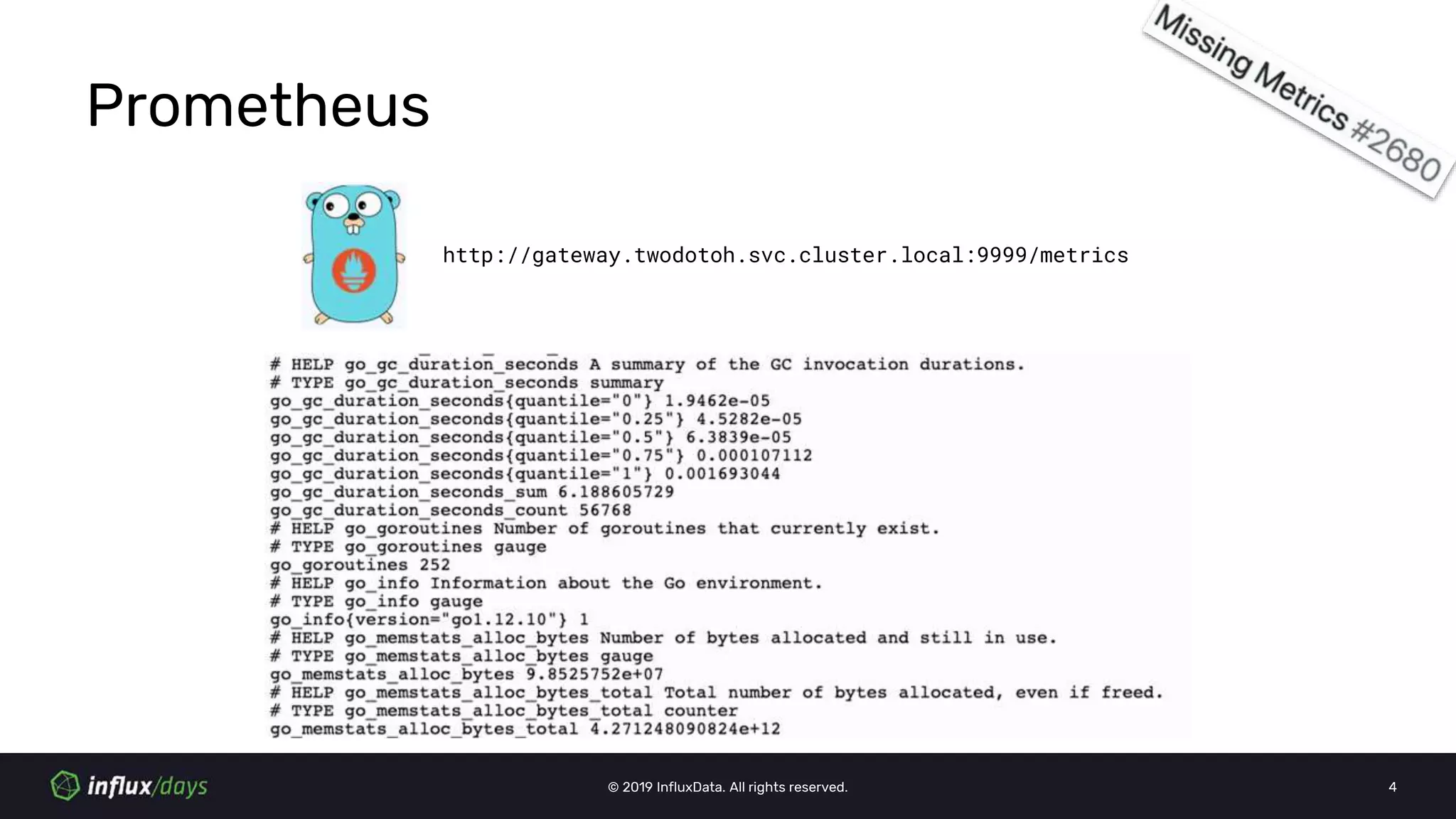 Scaling Prometheus Metrics In Kubernetes With Telegraf Chris Goller Influxdata Ppt