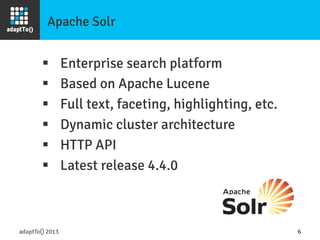 Scaling search in Oak with Solr | PDF
