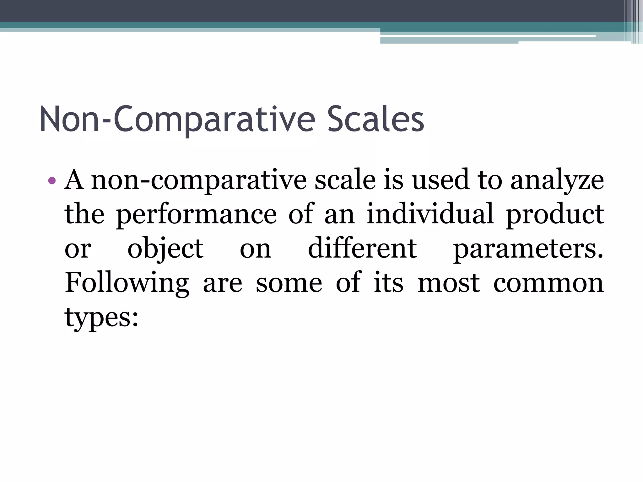 Measurement Concept/Scaling techniques | PPTX