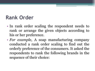 Measurement Concept/Scaling techniques | PPTX | Business and Finance