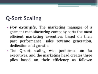 Measurement Concept/Scaling techniques | PPTX | Business and Finance
