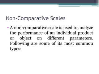 Measurement Concept/Scaling techniques | PPTX | Business and Finance