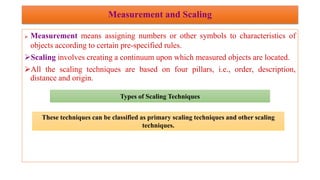 Scaling techniques | PPTX