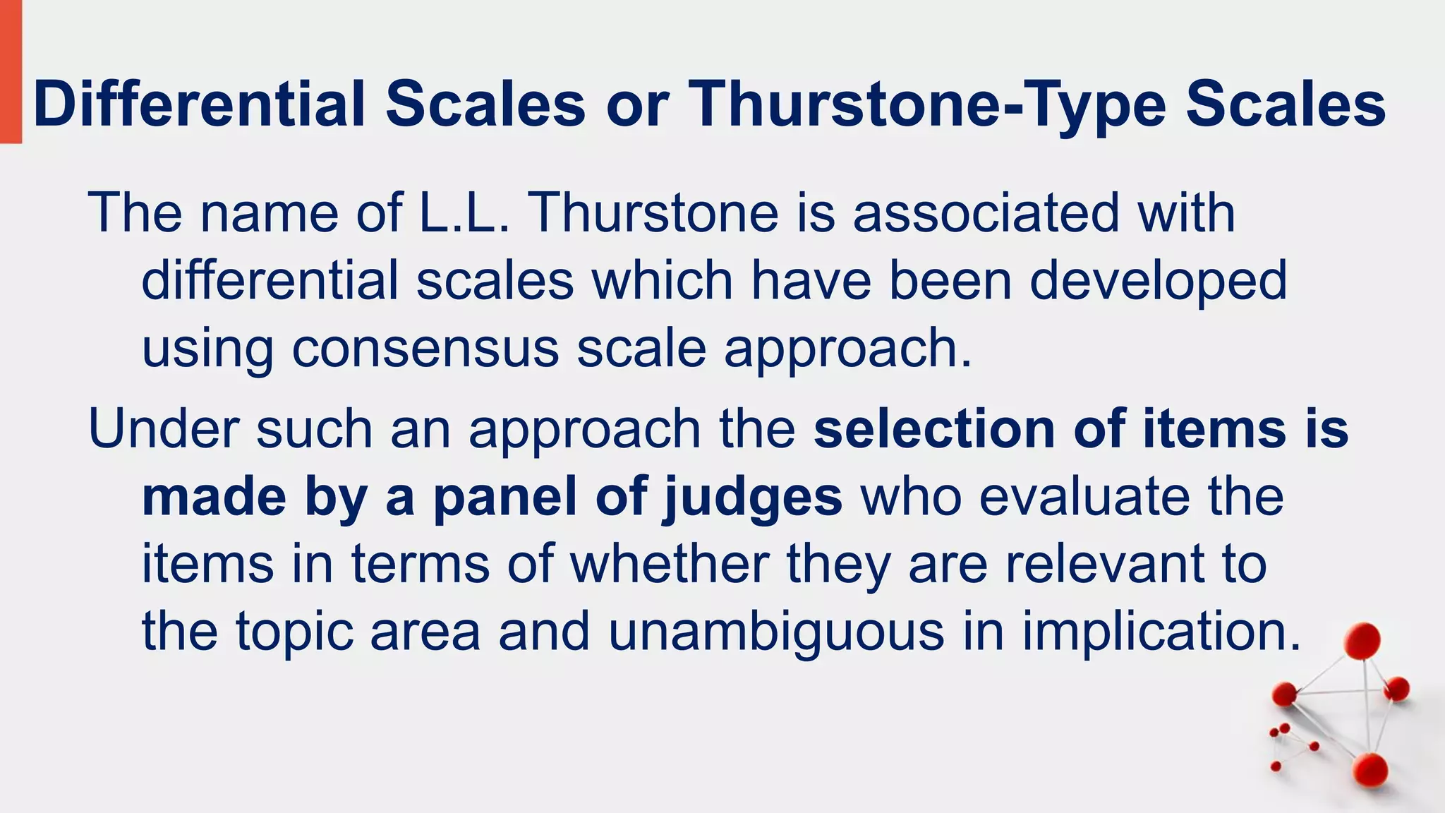 Attitude Measurement Scales - Likert‘s Scale, Semantic Differential ...