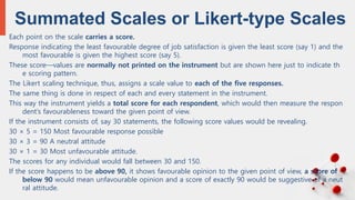 Attitude Measurement Scales - Likert‘s Scale, Semantic Differential ...