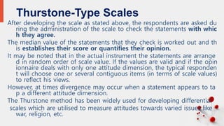 Attitude Measurement Scales - Likert‘s Scale, Semantic Differential ...