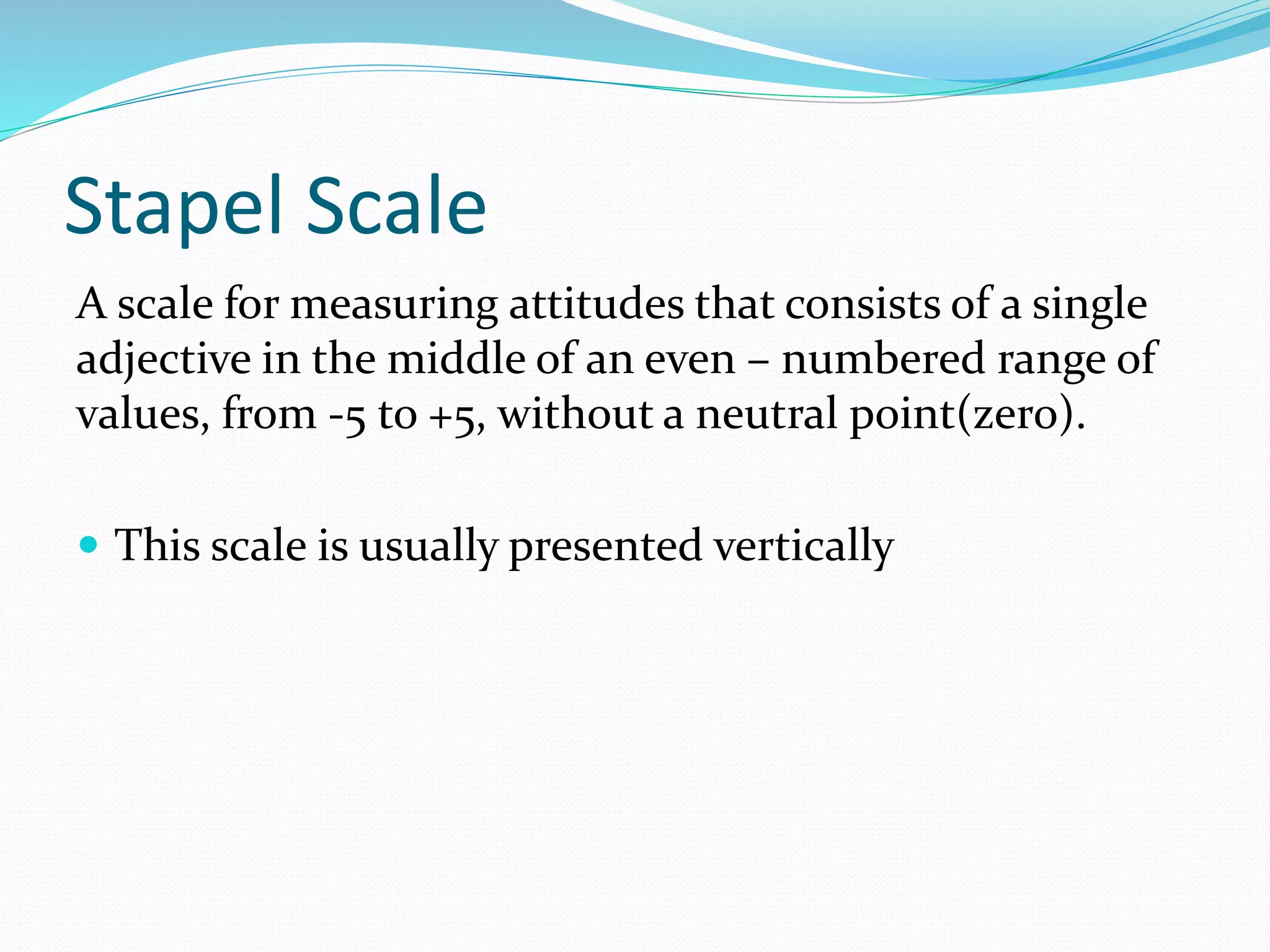 Scaling techniques (unit iv) shradha | PPTX