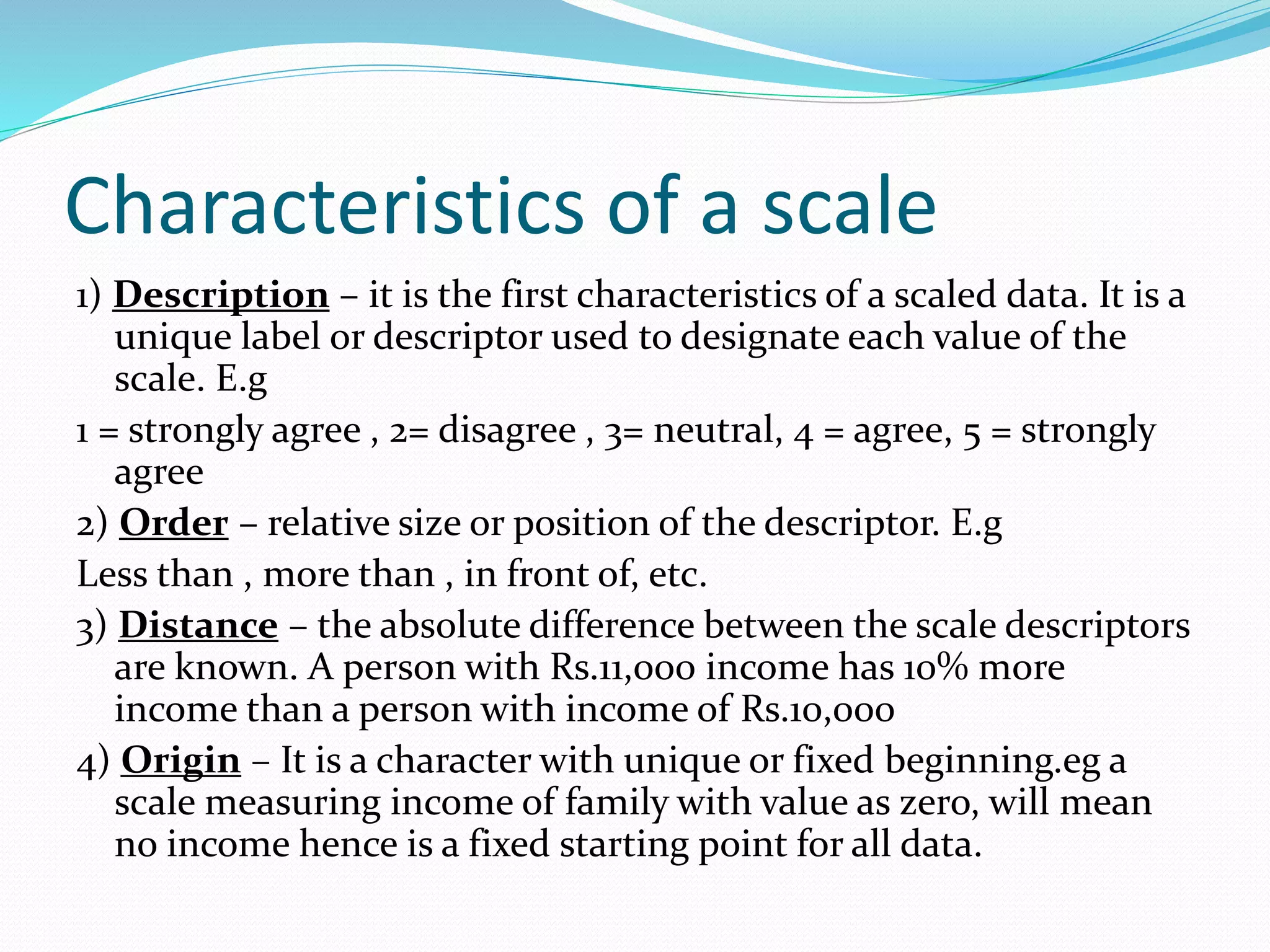 Scaling techniques (unit iv) shradha | PPTX