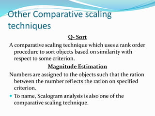 Scaling techniques (unit iv) shradha | PPTX