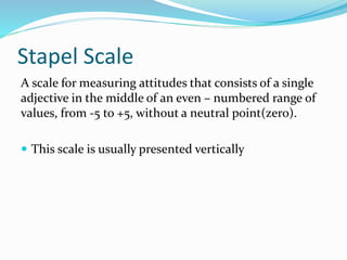 Scaling techniques (unit iv) shradha | PPT