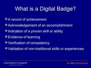Scaling the Metaliteracy Badging System for Open SUNY: Collaborative ...