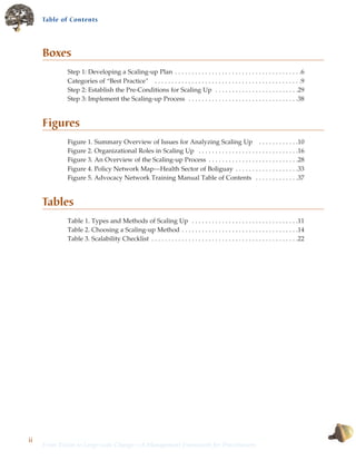 Scalingup framework | PDF