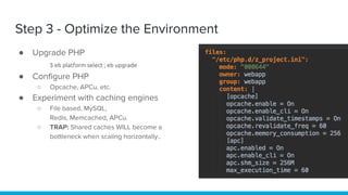 Scaling Up with PHP and AWS | PDF | Web Development | Internet