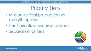 Scaling Up and Out Your Virtualized SQL Servers | PDF