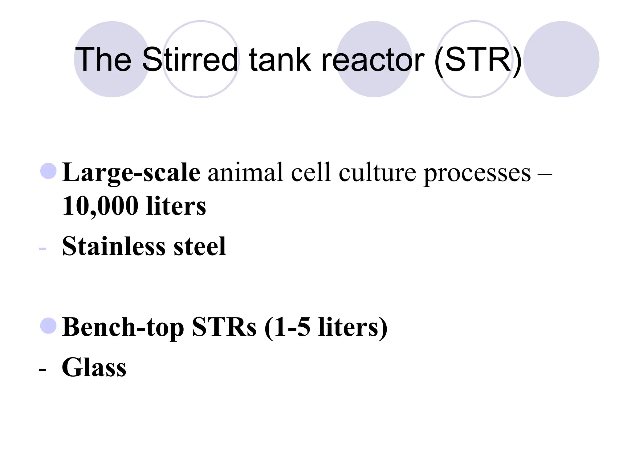 Scaling up animal cell culture using Bioreactors.ppt