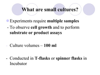 Scaling up animal cell culture using Bioreactors.ppt