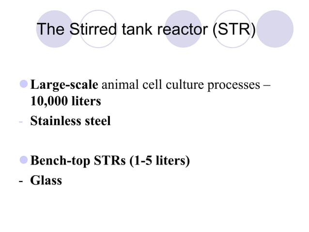 Scaling up animal cell culture using Bioreactors.ppt