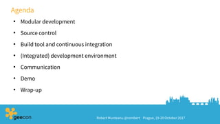 Scaling up development of a modular code base | PPT
