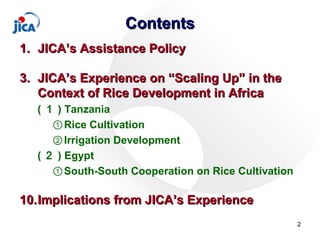 Scaling up JICA | PPT