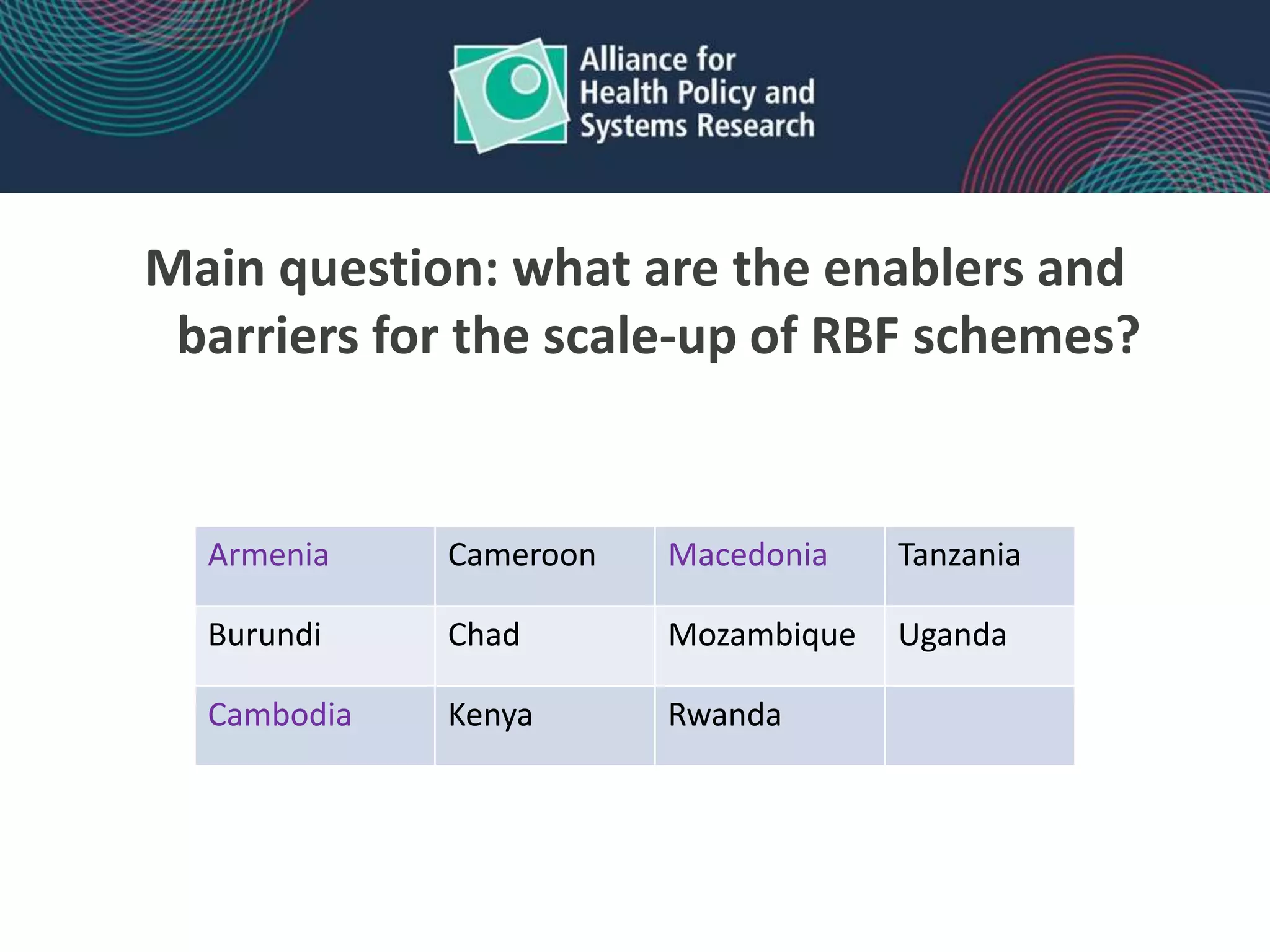 Taking RBF From Scheme to System | PPTX