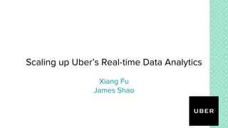 Scaling up uber's real time data analytics | PPT