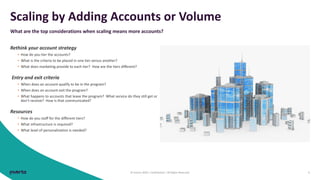 ABM Master Class: Scaling, Part I | PPT