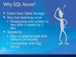 Scaling with SQL Server and SQL Azure Federations | PPTX