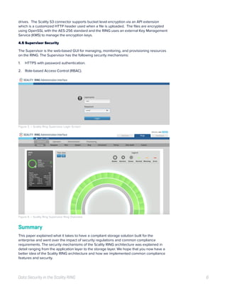 Scality RING Security White Paper | PDF