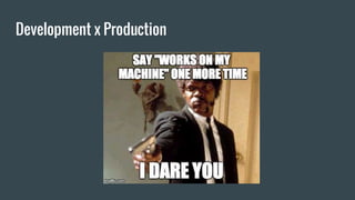 Scalling development teams using Docker
