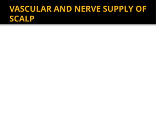 SCALP ITS LAYERS, BLOOD AND NERVE SUPPLY.pptx