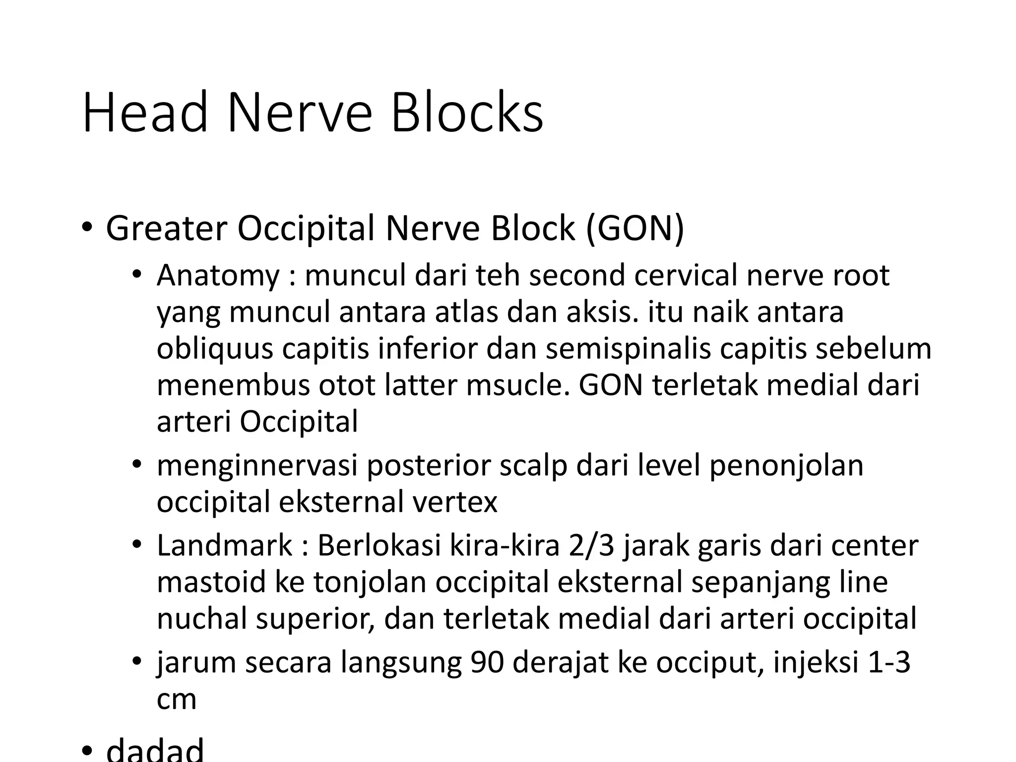 SCALP Block scalp block scalp block scalp | PPTX