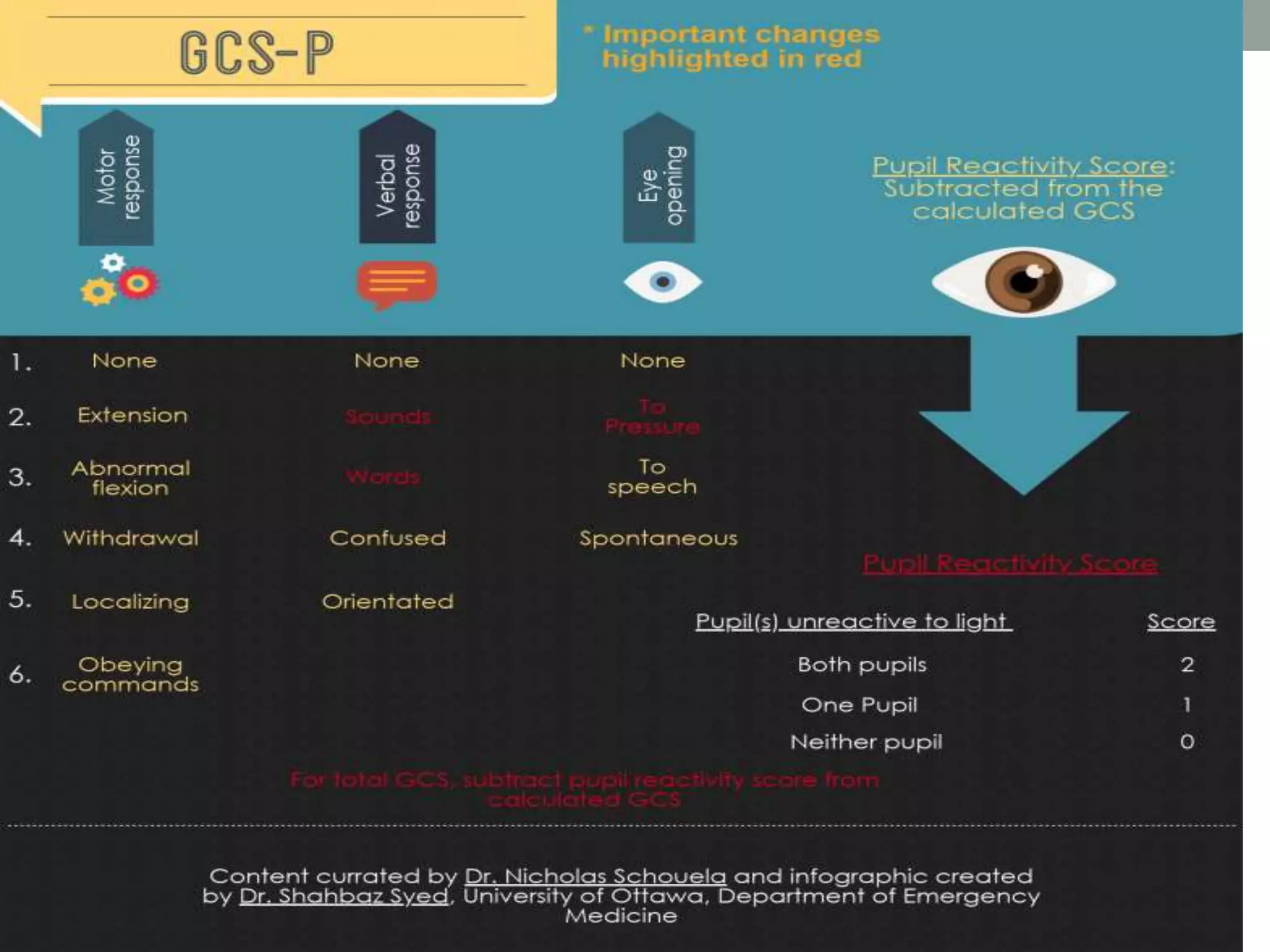 Scalp block and New GCS (GCS-P) | PPTX