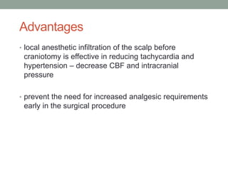 Scalp block and New GCS (GCS-P) | PPTX