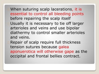 Anatomy of scalp | PPTX