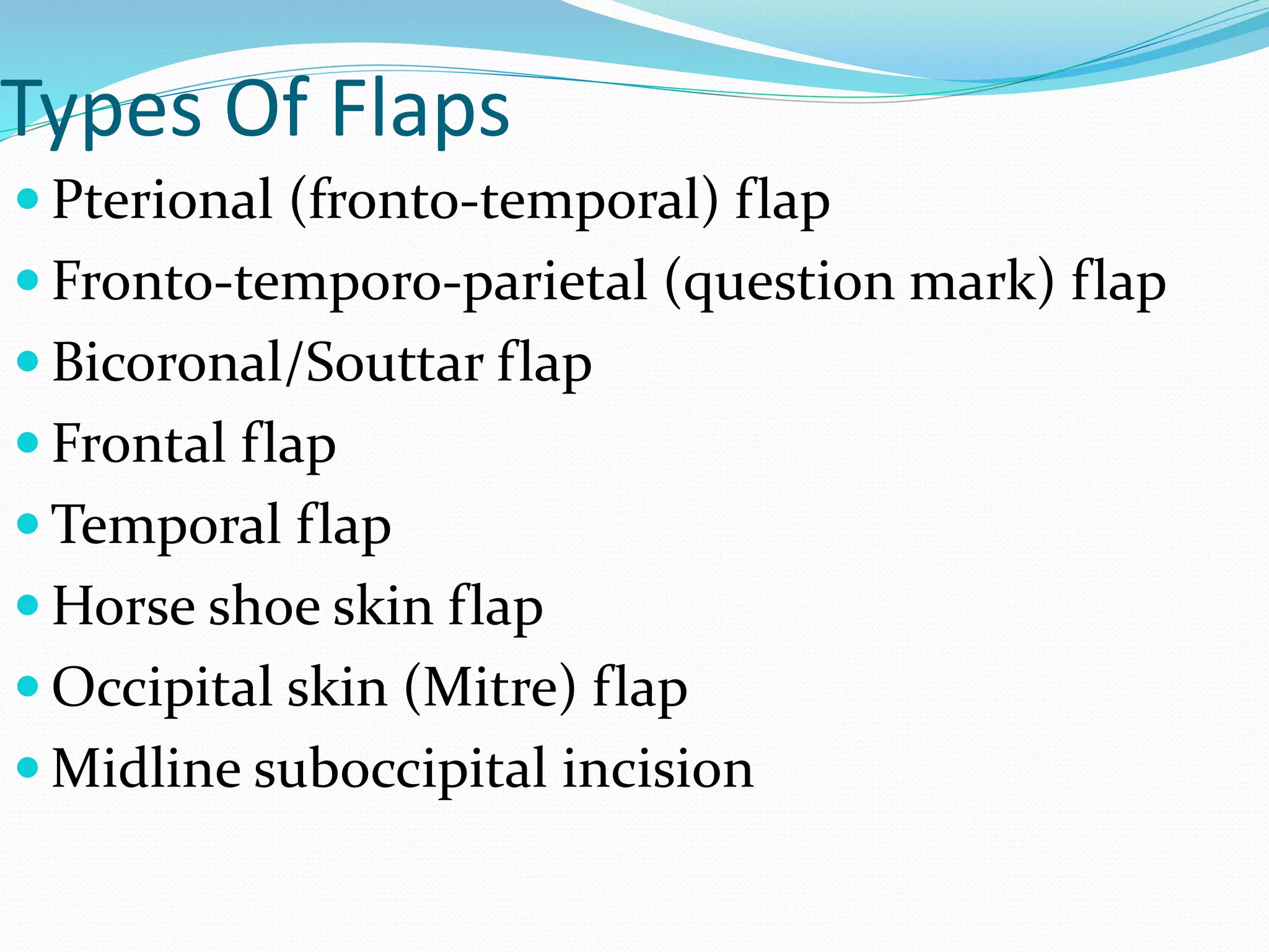 Scalp incision and blood supply | PPTX
