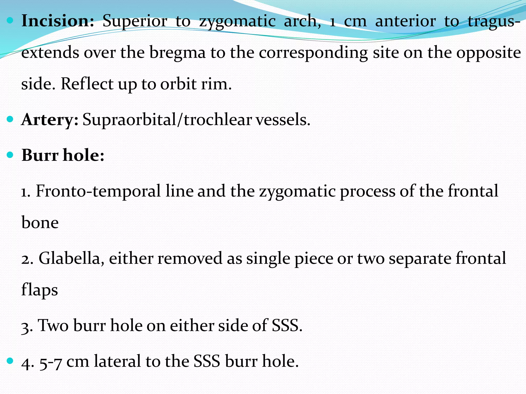 Scalp incision and blood supply | PPTX