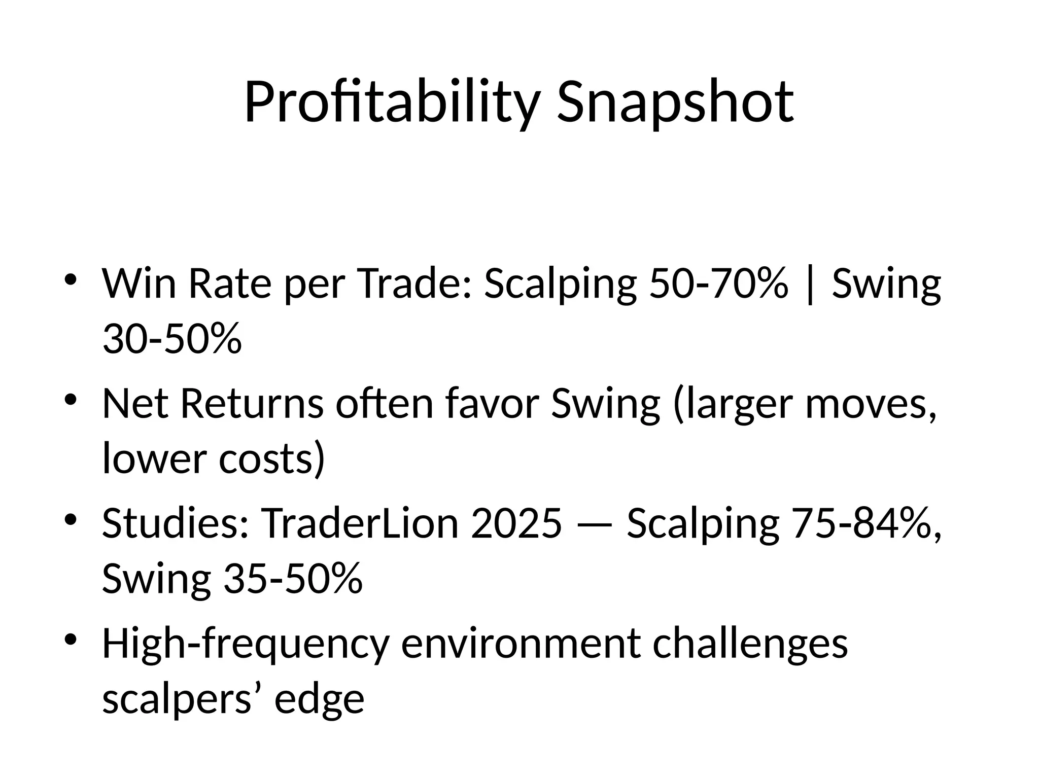 Scalping_vs_Swing_Core_Differences.at a glance pptx | PPTX