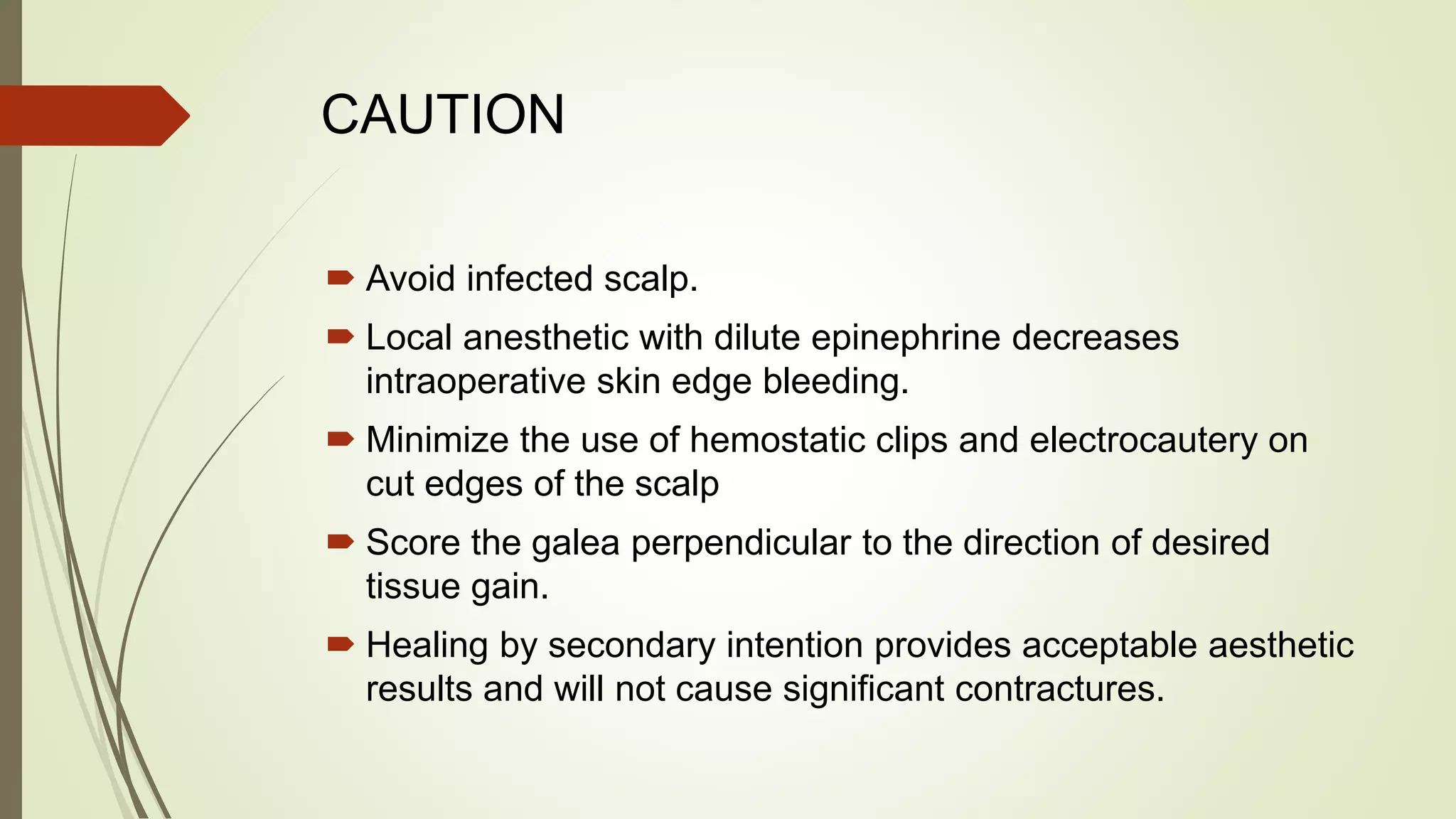 Ortichochea three flap scalp reconstruction by Dr Ali Mujtaba | PPTX