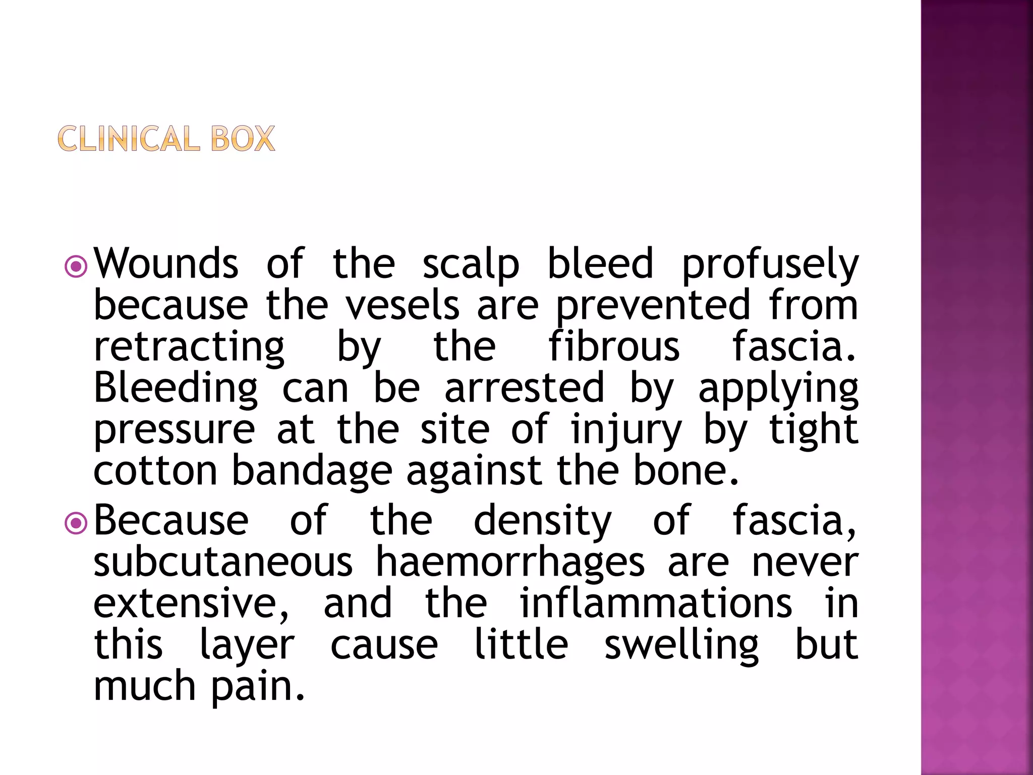 Scalp, temple and face | PDF